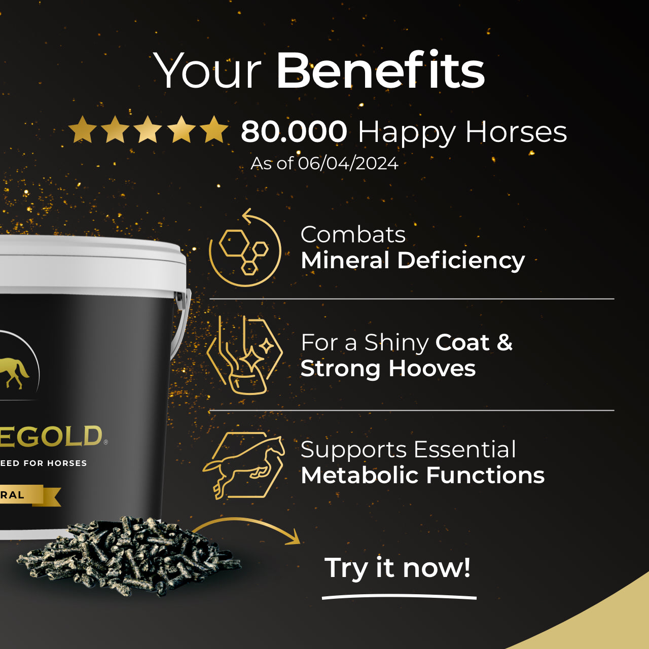 Pferdegold® Mineral: Mineral Feed for Horses 🐎 Order Now! – Pferdegold ...